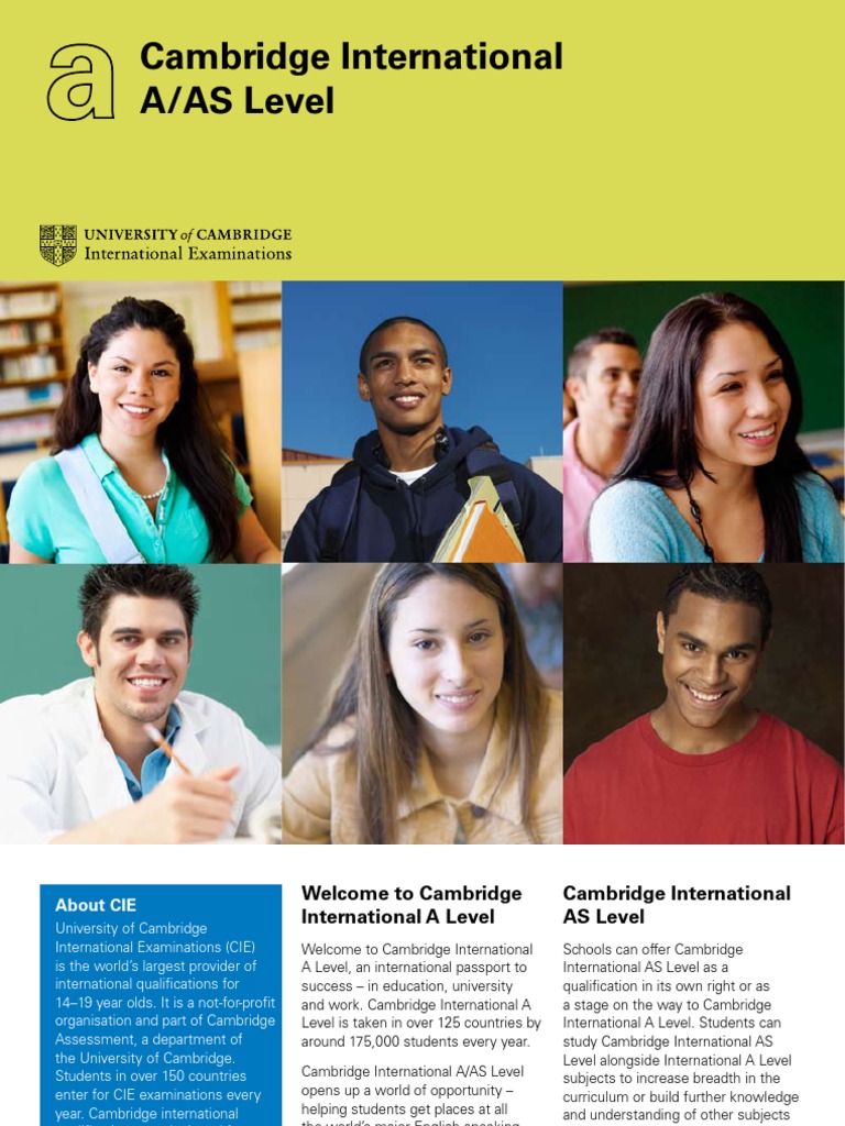 A Level Brochure | PDF | Career & Growth