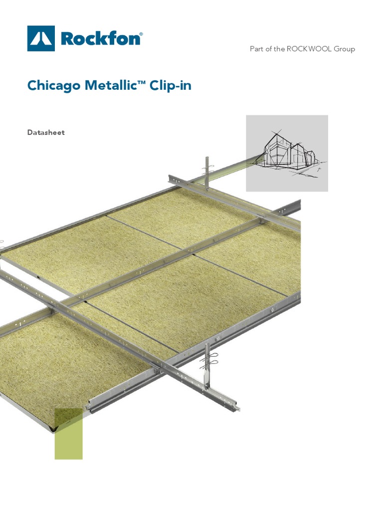 Uk Grid Datasheet Chicago Metallic Clip in D 02 2021 | PDF | Building ...