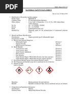 Hempel Paint - MSDS | PDF | Working Conditions | Occupational Safety And Health