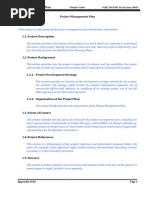 Project Terms of Reference Template: 1. Background | PDF | Information ...