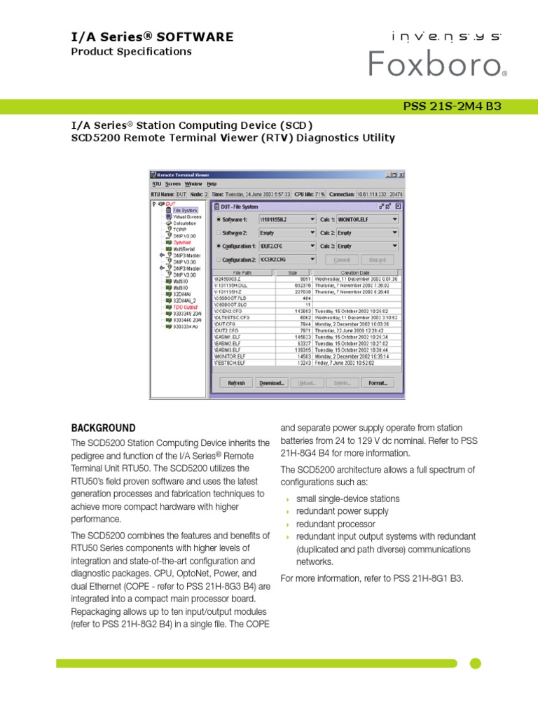 21s2m4b3 - SCD5200 Remote Terminal Viewer (RTV) Diagnostics Utility ... 21s2m4b3 - SCD5200 Remote Terminal Viewer (RTV) Diagnostics Utility ...