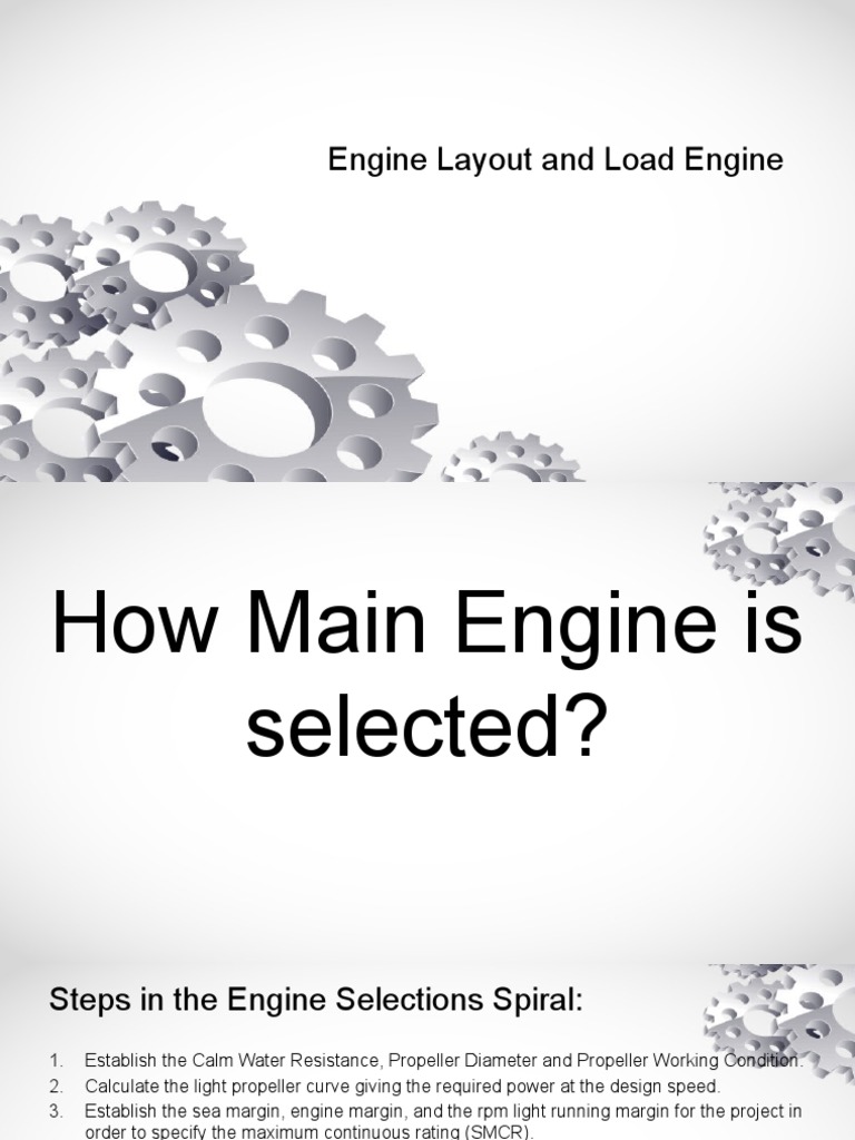 Engine Layout and Load Engine | PDF | Propeller | Engines