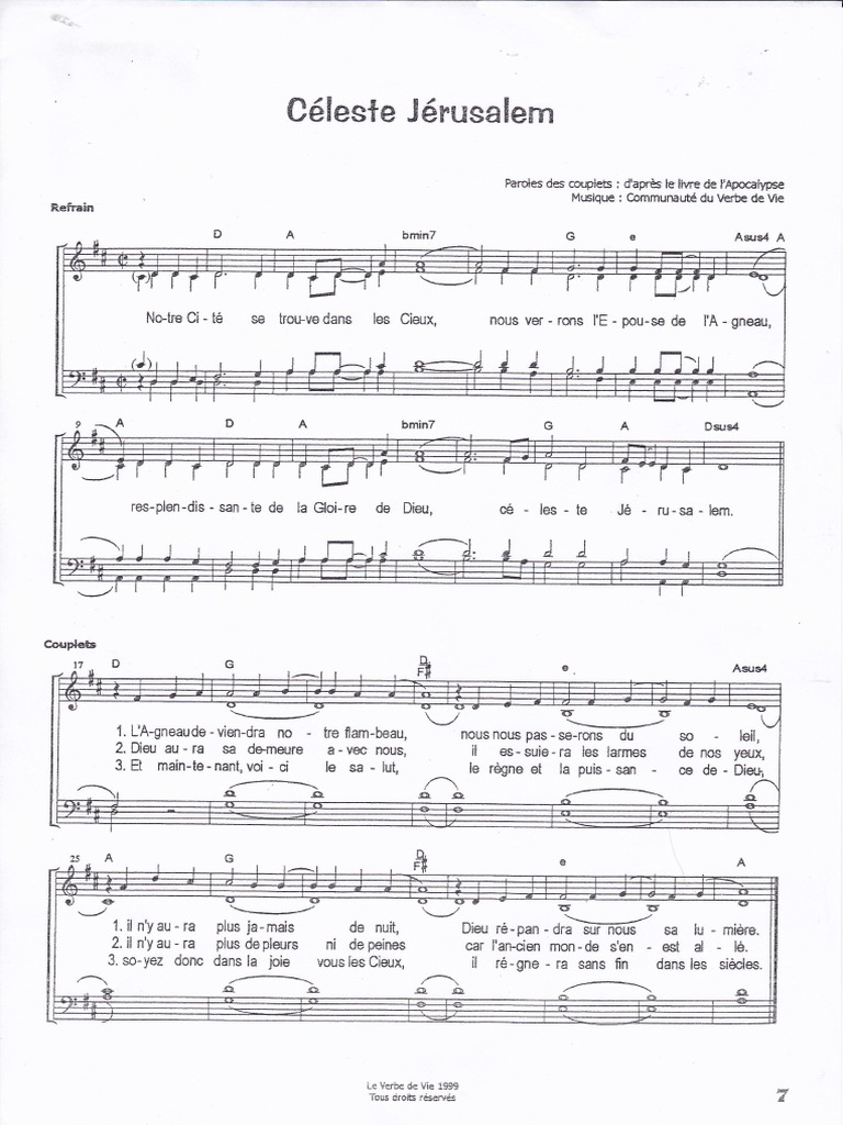 Celeste-Jerusalem Partition | PDF