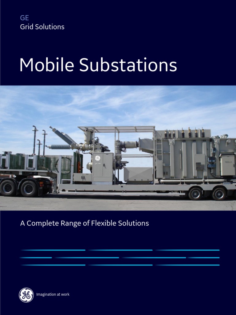 Mobile Substations Brochure en 2019 06 Grid ACS 0311 | PDF | Electrical Grid | Electrical Substation