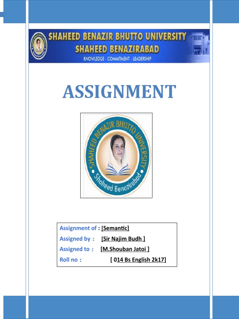 Semantic Assignment | PDF | Semantics | Word