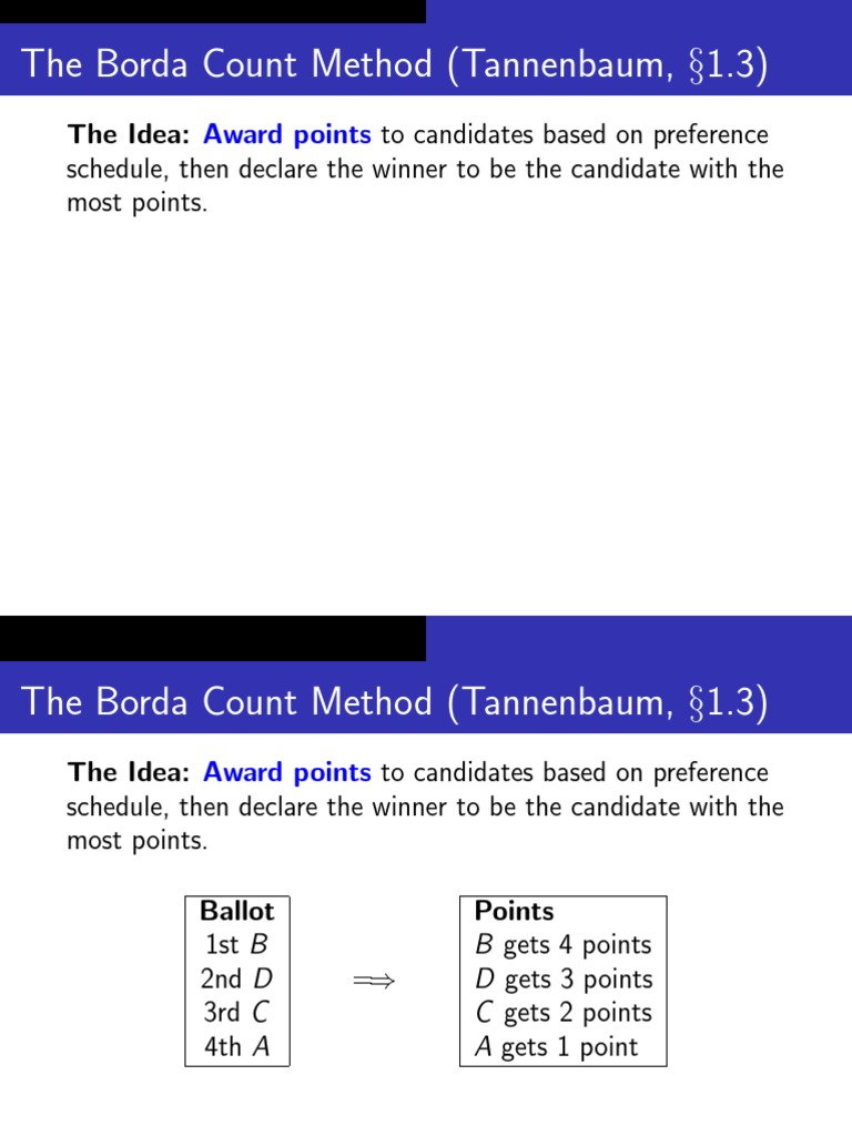Voting Mathod | PDF | Evaluation Methods | Group Decision Making