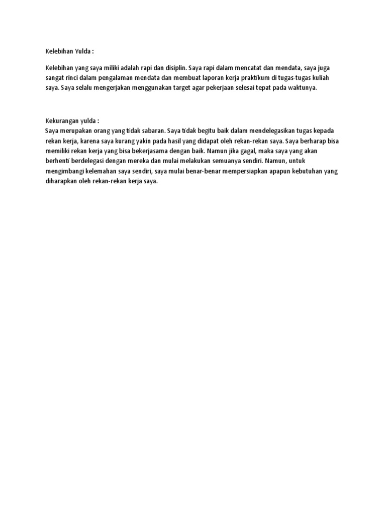 Kelebihan Dan Kekurangan Kuu | PDF