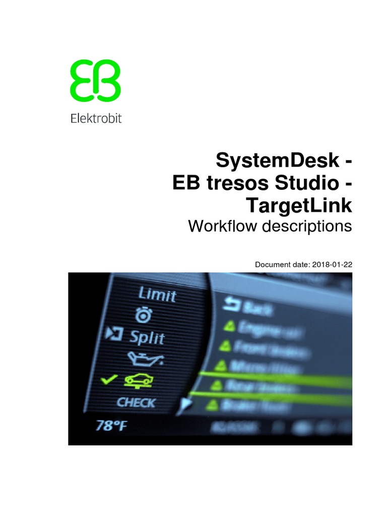 SystemDesk Tresos TargetLink Application Note | PDF | Interface ...