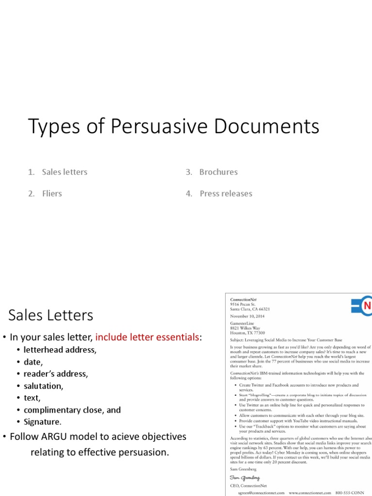 Types of Persuasive Documents | PDF | Graphics | Persuasion