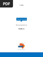 Via Afrika Economics Grade 11 Study Guide | PDF