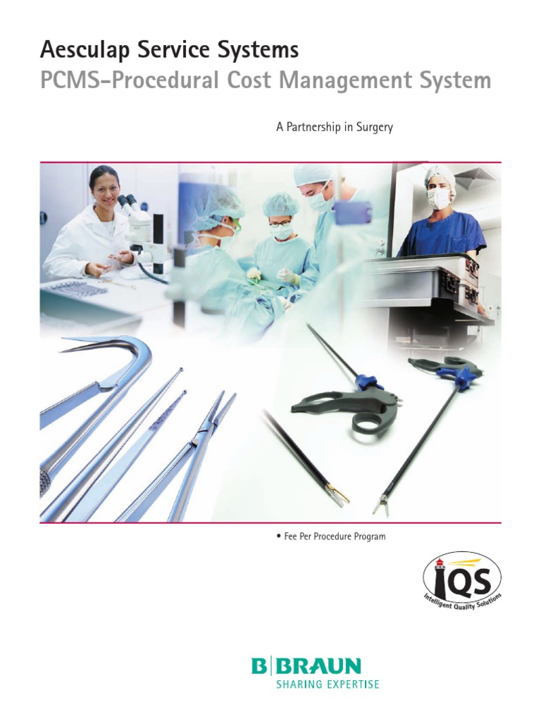 PCMS-Procedural Cost Management System: Aesculap Service Systems | PDF | Surgery | Hospital