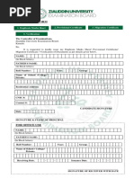 WASA Employment Application Form | PDF | Marriage | Government