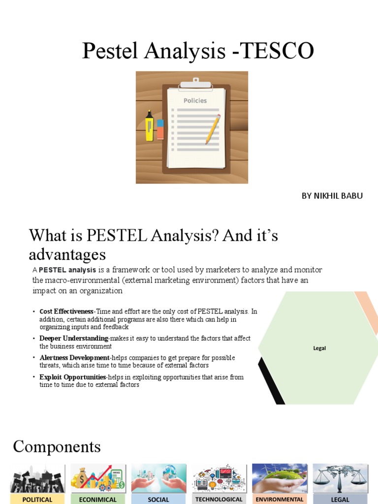 Tesco PESTEL Analysis Overview 2024 | PDF | Tesco | Economics