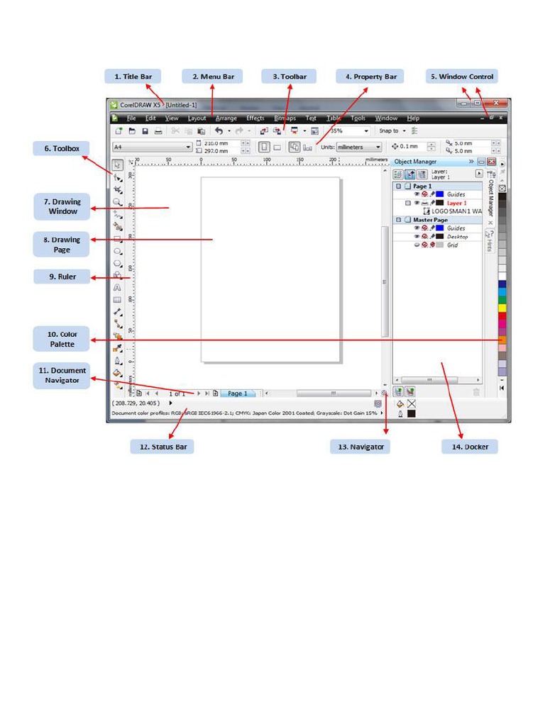 Materi Corel Draw | PDF