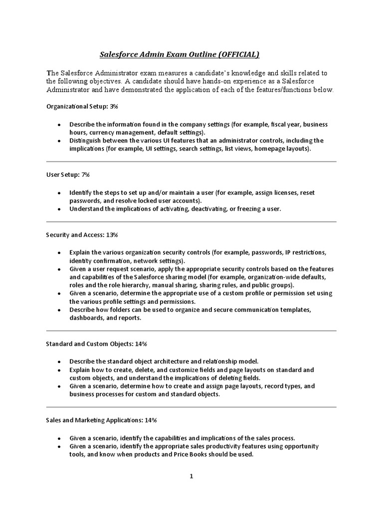 Salesforce Official Exam Guide | PDF | Information Age | Computer Science
