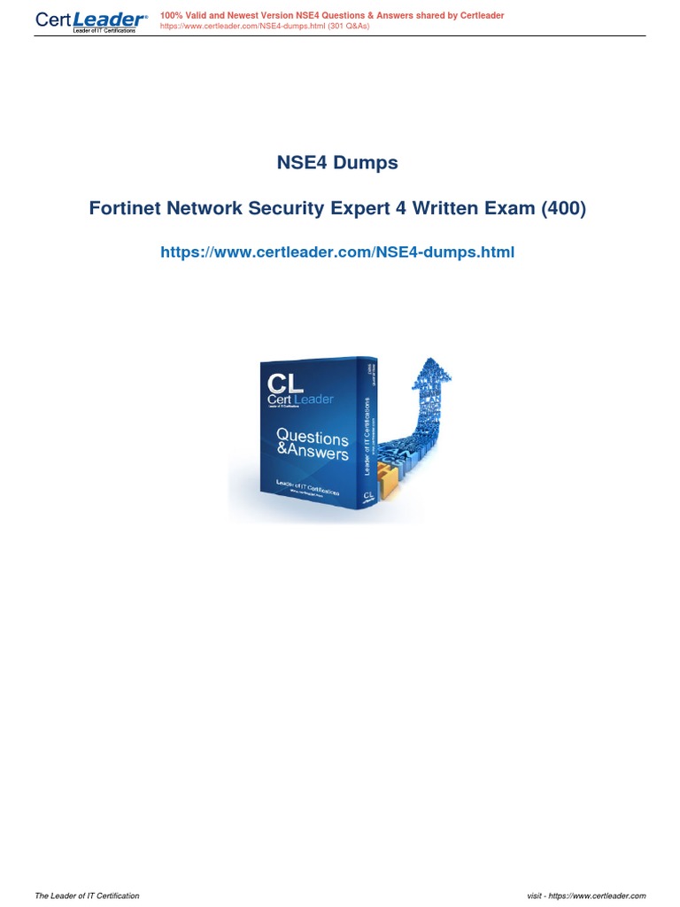 Fortinet NSE4 Exam Q&A Guide | PDF | Proxy Server | Transport Layer Security