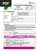Standart Kelengkapan Unit LV Memasuki Area Tambang PT MPL | PDF