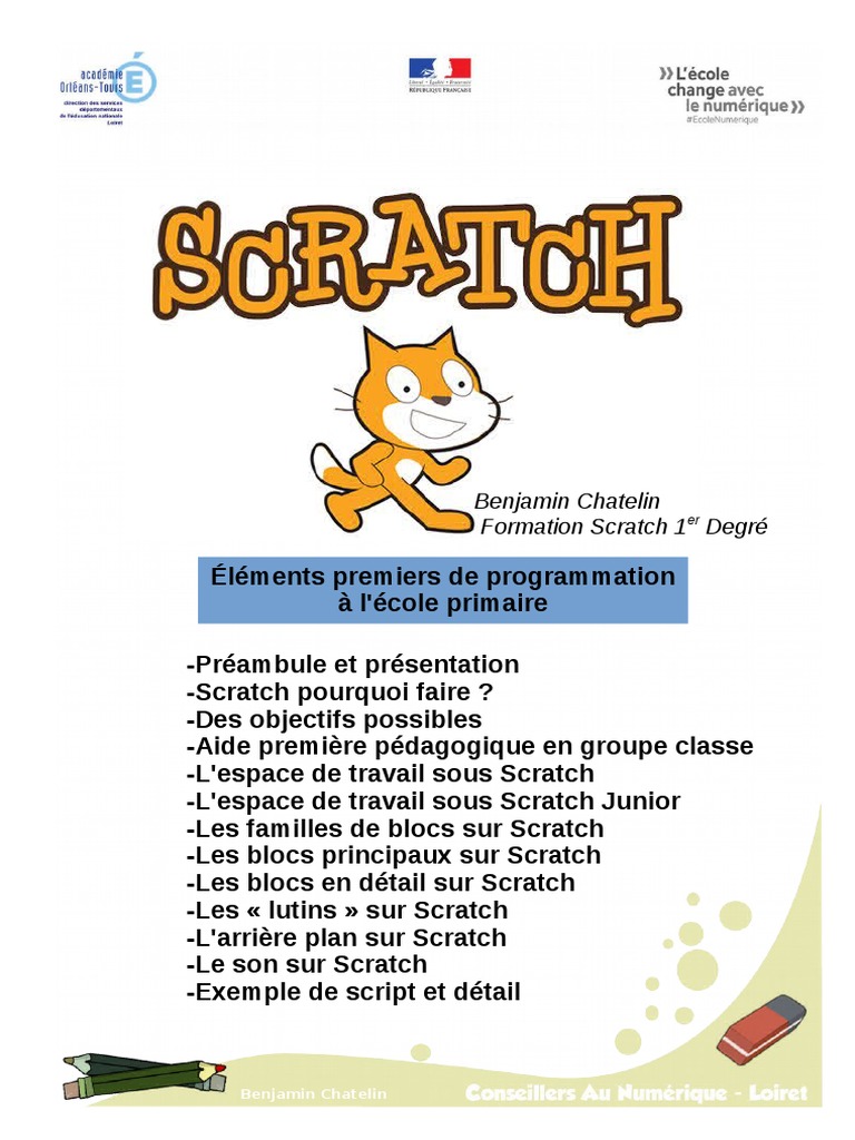 Tutoriel Scratch | PDF | Scratch (Langage de programation ...
