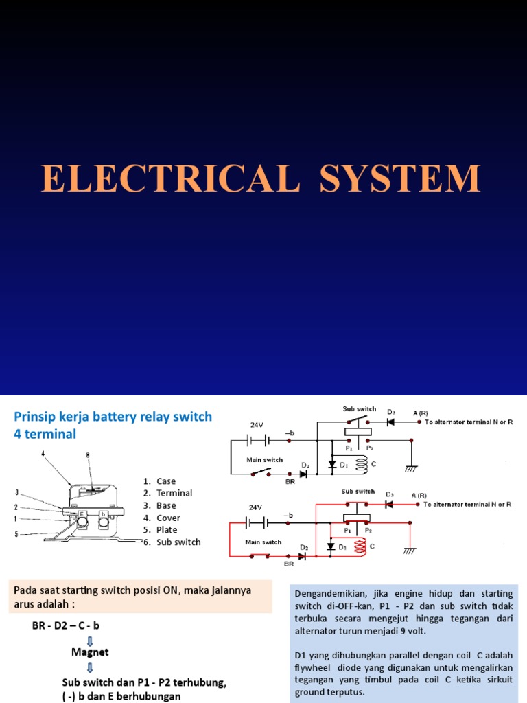 Safety Relay Starting Motor | PDF