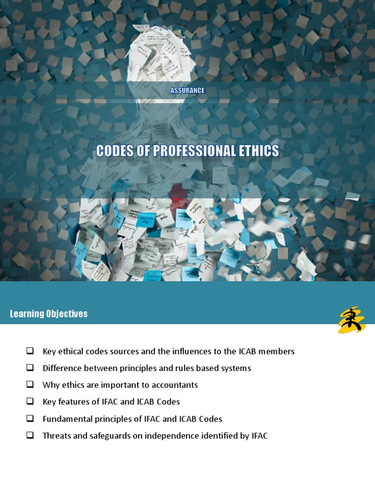 IFAC and ICAB Codes of Ethics Overview | PDF | Confidentiality | Audit