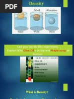 Densities of Solids, Liquids and Gases - Solids, Liquids and Gases ...