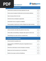 CCTV Maintenance Checklist Form - 15893 | PDF | Camera | Closed Circuit ...