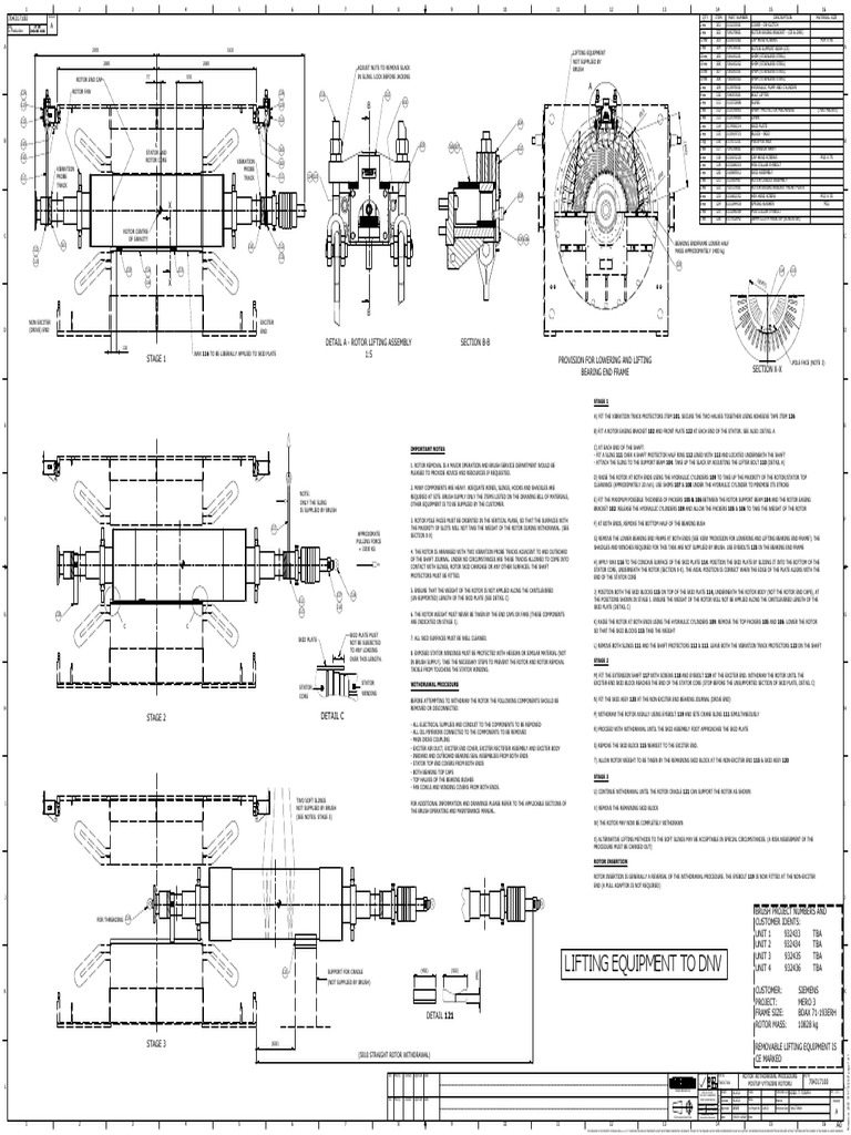 Rotor GA Drawing | PDF | Manufactured Goods | Machines