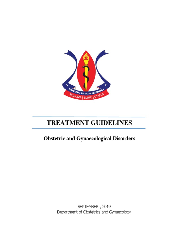 Guideline - Obs & Gyn | PDF | Urinary Incontinence | Cervical Cancer