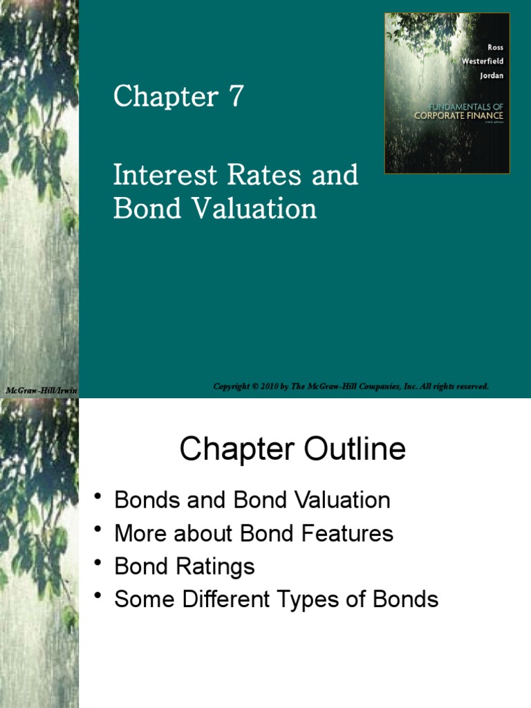 Interest Rates and Bond Valuation: Mcgraw-Hill/Irwin | PDF | Bonds ...