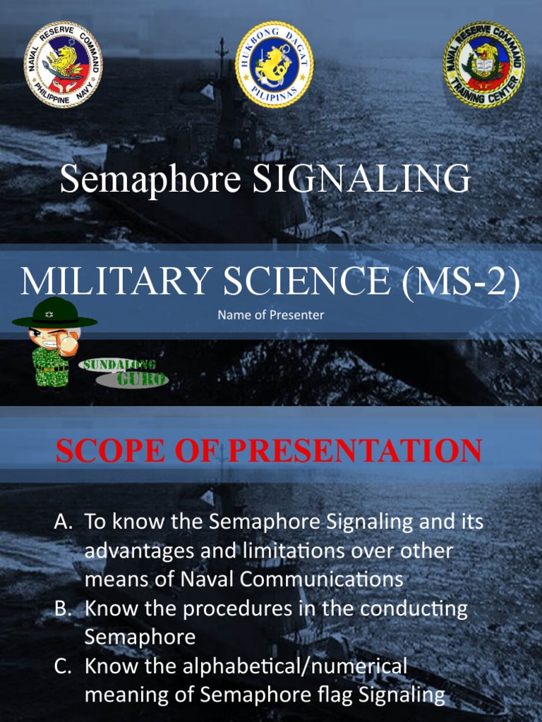 Semaphore Signaling in Naval Communication | PDF | Flag | Information ...