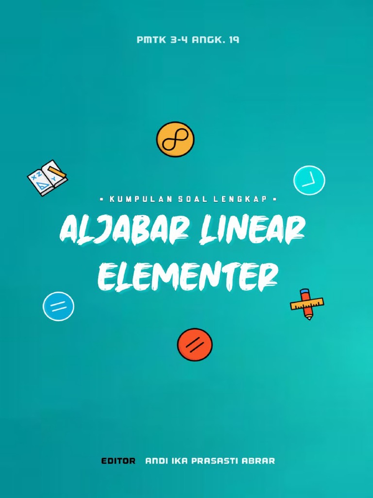Buku Aljabar Linear Elementer Terbaru | PDF