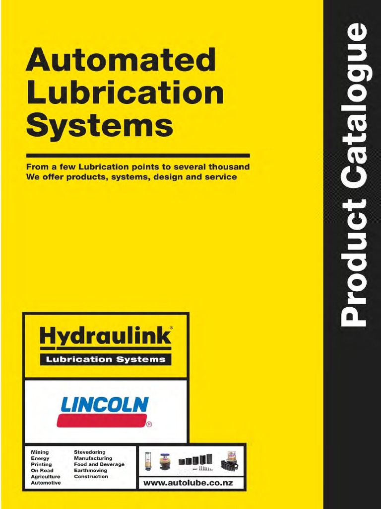 Automated Lubrication Systems Product Catalogue Low Res | PDF