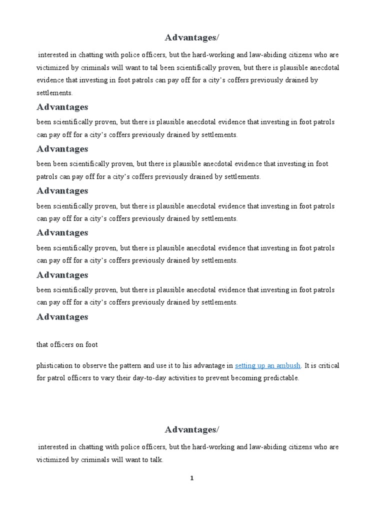 Advantages/: Setting Up An Ambush | PDF | Politics | Social Science