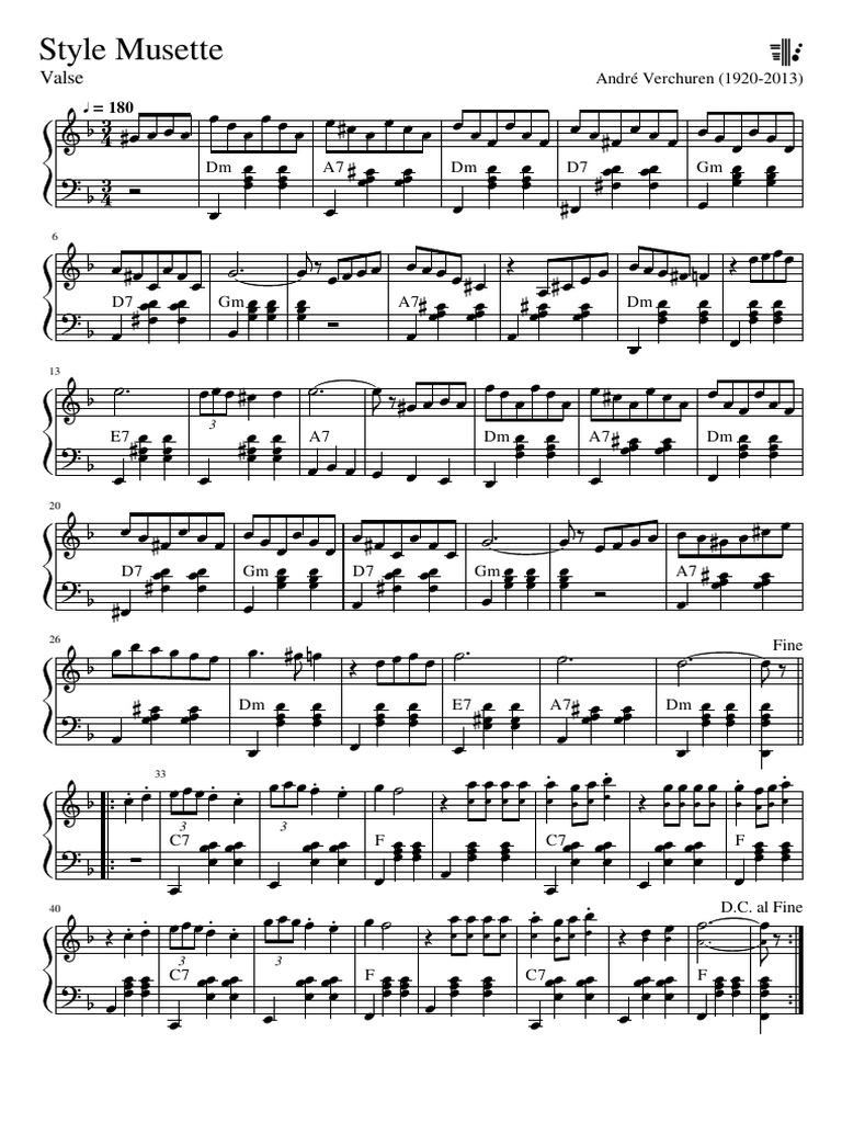 Style Musette: Valse | PDF