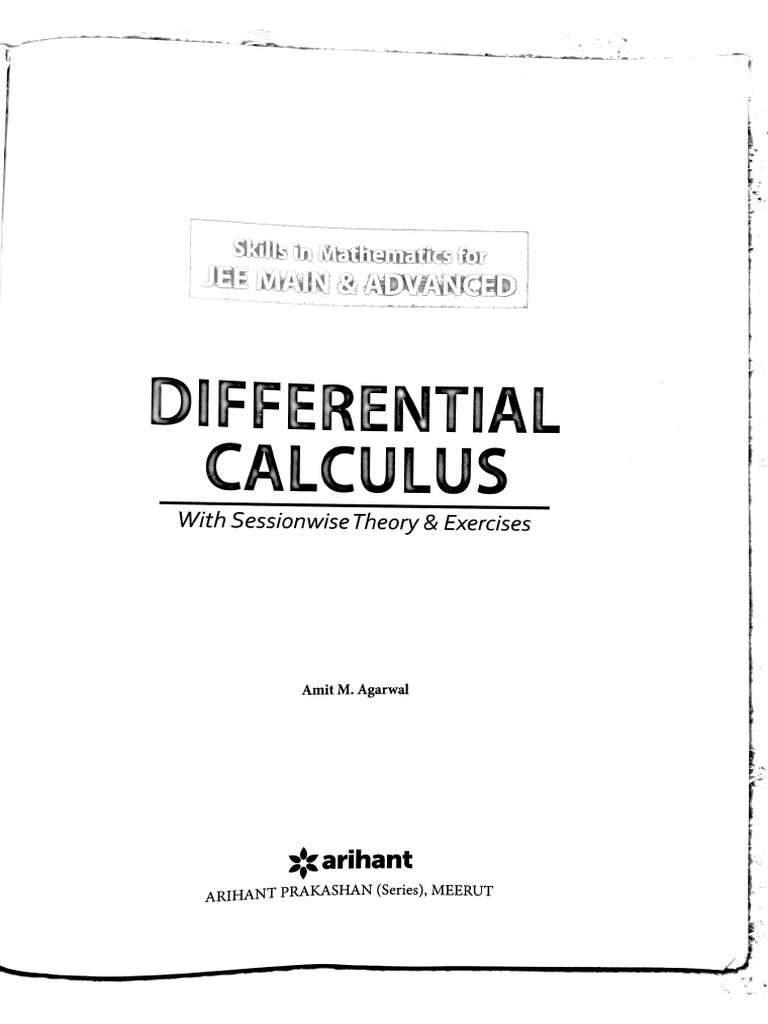 Arihant Differential Calculus | PDF