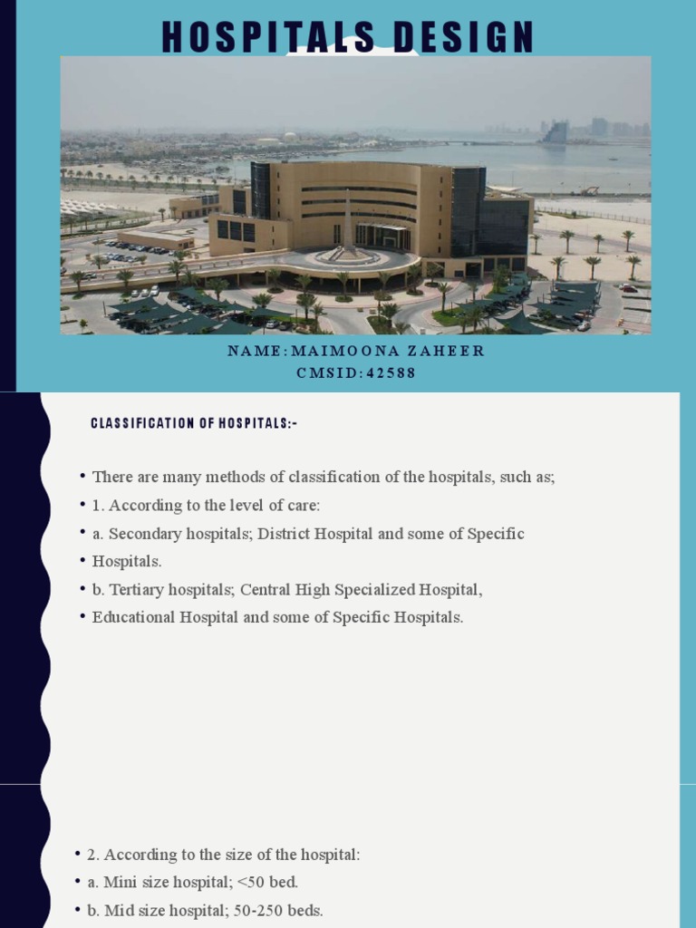 Hospital Design Standards Overview | PDF | Hospital | Health Care