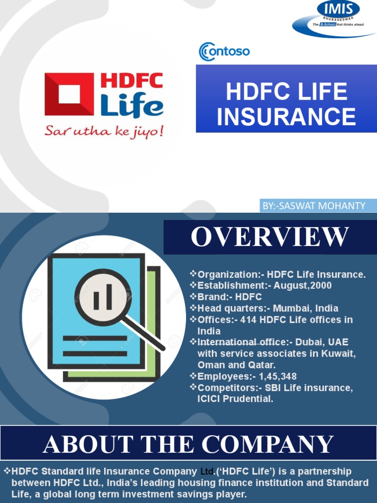 HDFC Life Insurance | PDF | Life Insurance | Insurance