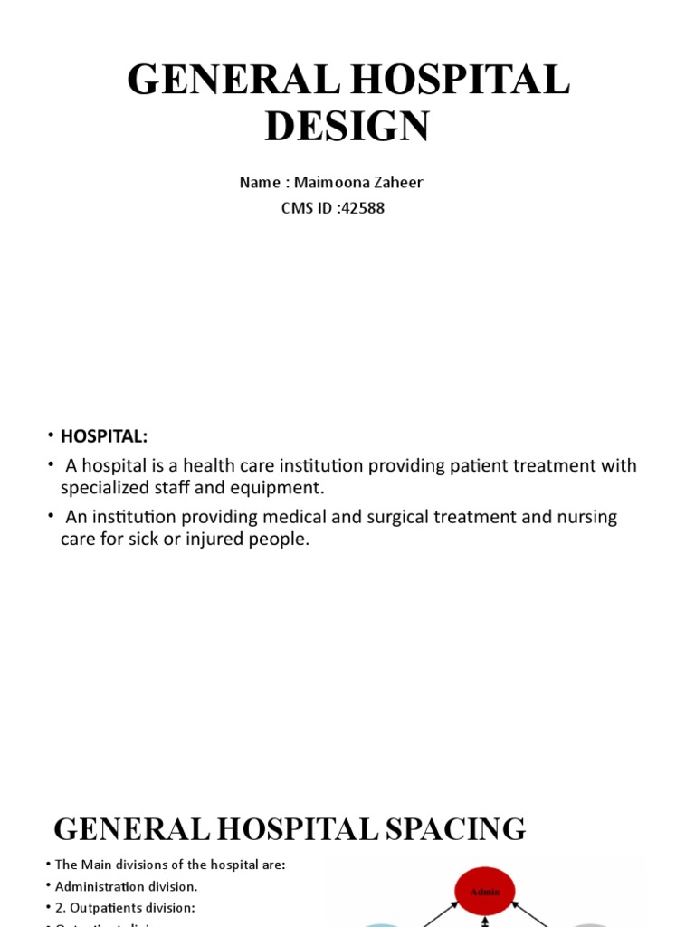 GENERAL HOSPITAL DESIGN SST | PDF | Hospital | Patient