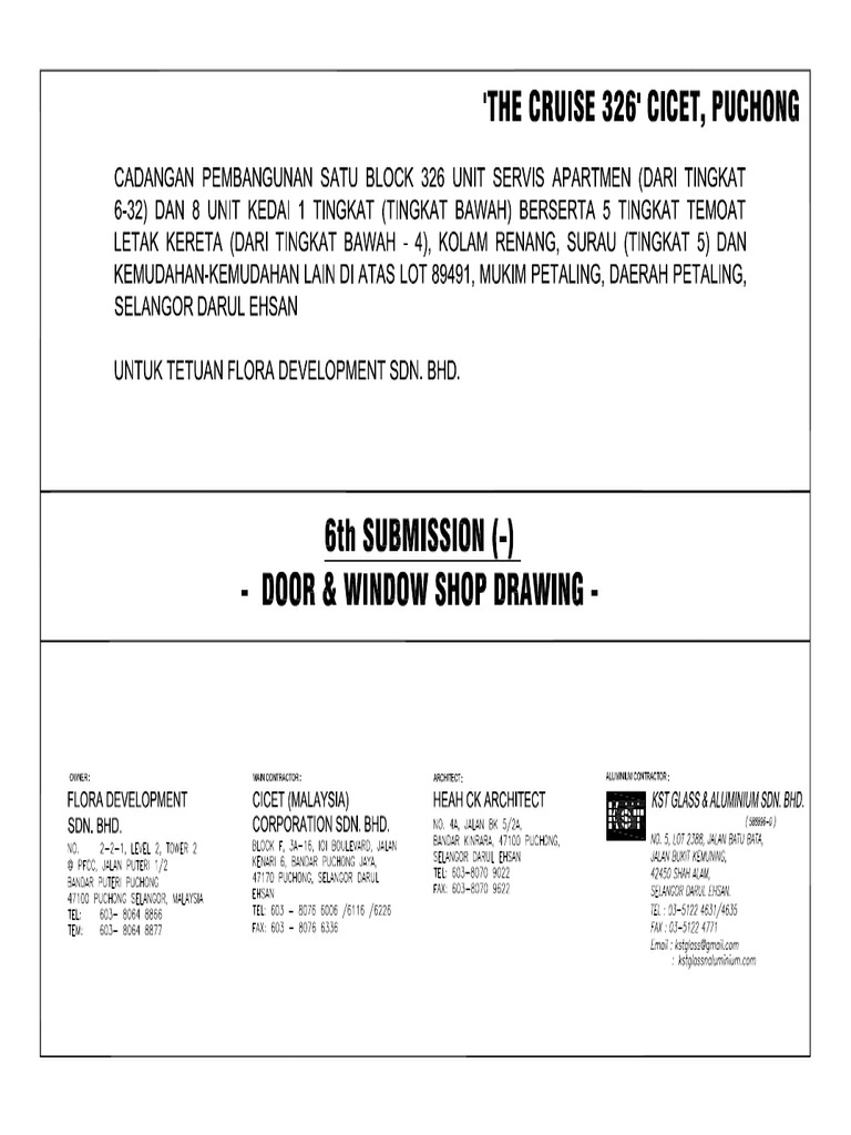 Cicet-Shopdwgs #6 (Yet To Submit) | PDF