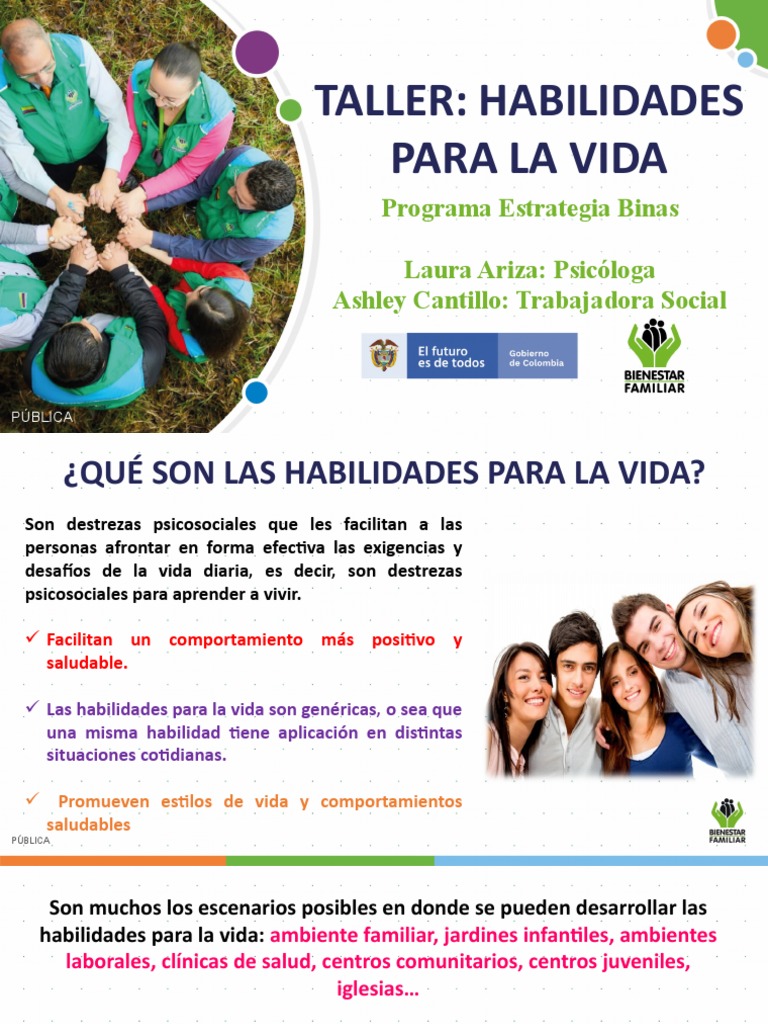 Habilidades para la Vida: Taller Estratégico | PDF | Las emociones | Comportamiento