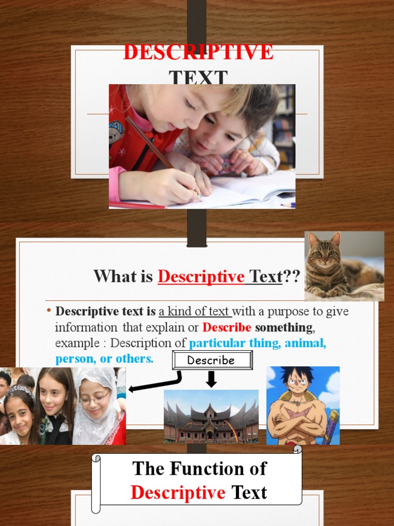 Descriptive Text | PDF | Valley | Verb