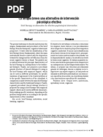 Unidad 1 Psicoterapia Breve, Modelo de Bellak | PDF | Psicoterapia ...