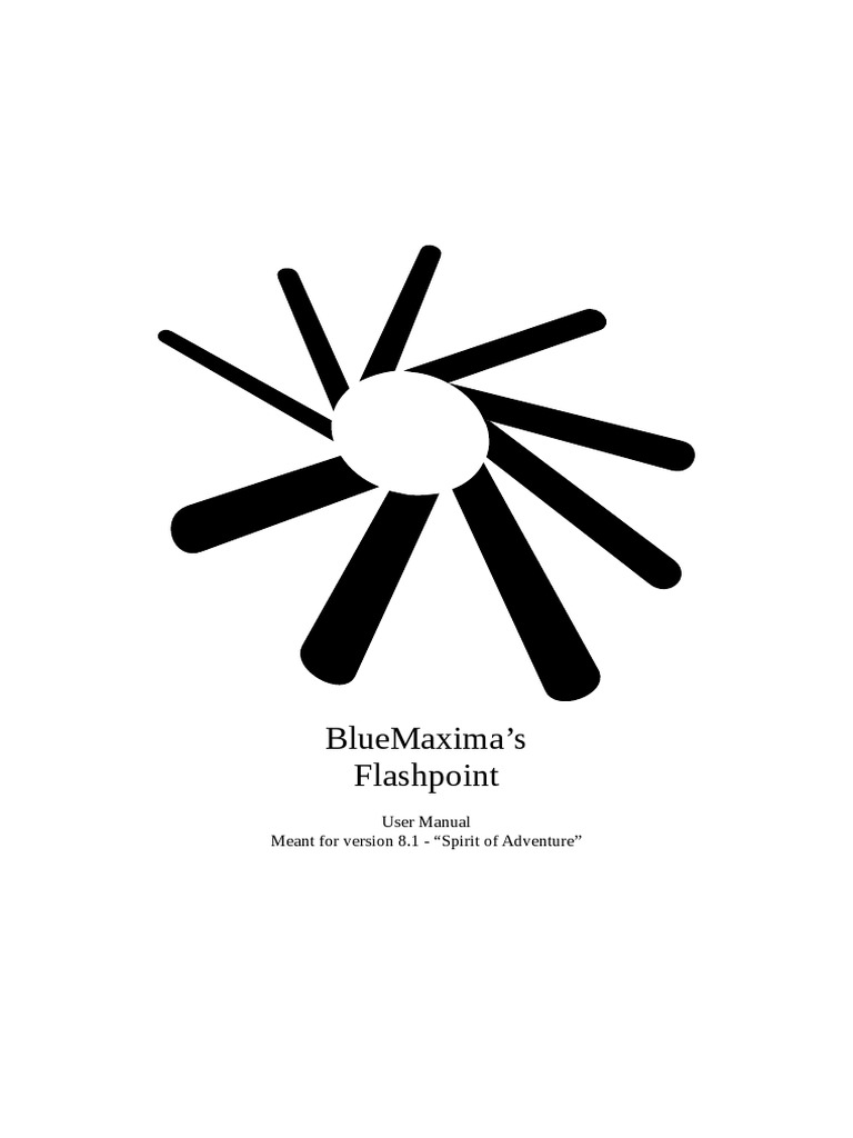 Bluemaxima'S Flashpoint: User Manual Meant For Version 8.1 - "Spirit of ...