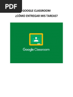 Tutorial - Subir Tareas A Classroom | PDF