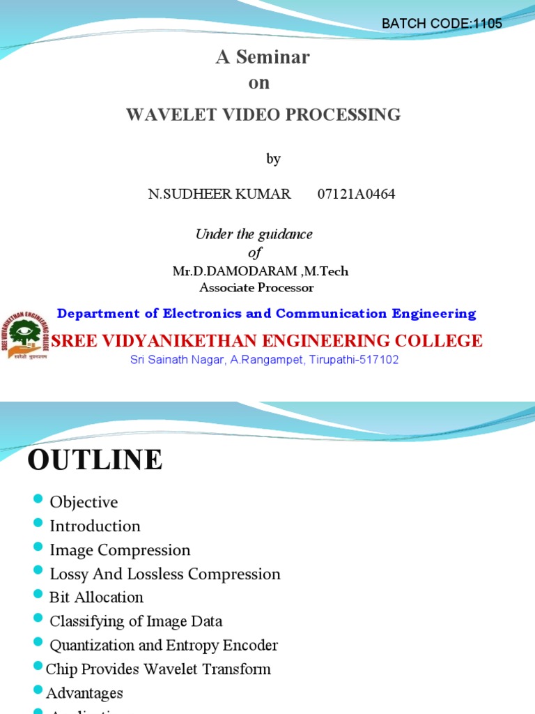 Wavelet Video Compression Techniques | PDF | Data Compression | Computing