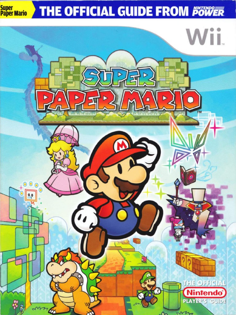 Super Paper Mario Nintendo Player's Guide | PDF | Mario | Nintendo