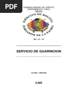 Reglamento Regimen Interno Ffaa Bolivia | PDF | Disciplinas | Militar