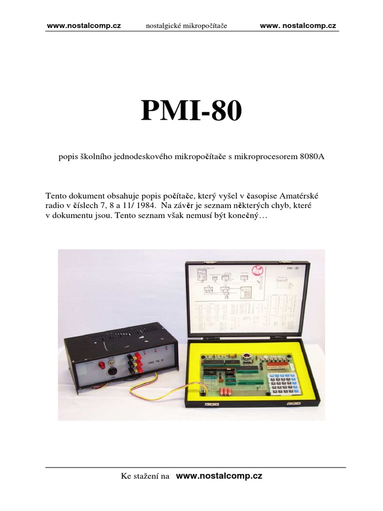 Pmi80 Popis | PDF