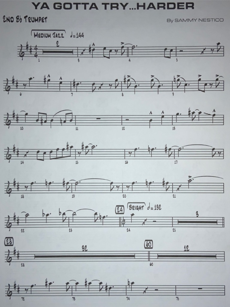 Ya Gotta Try... Harder | PDF