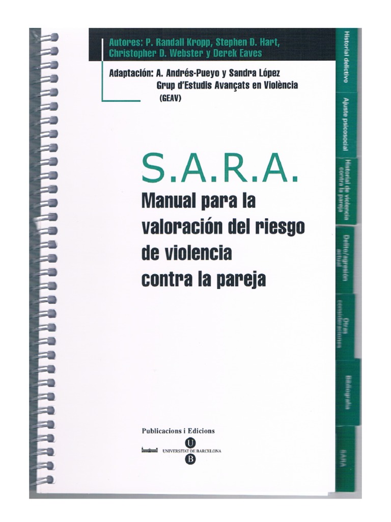Manual Sara | PDF